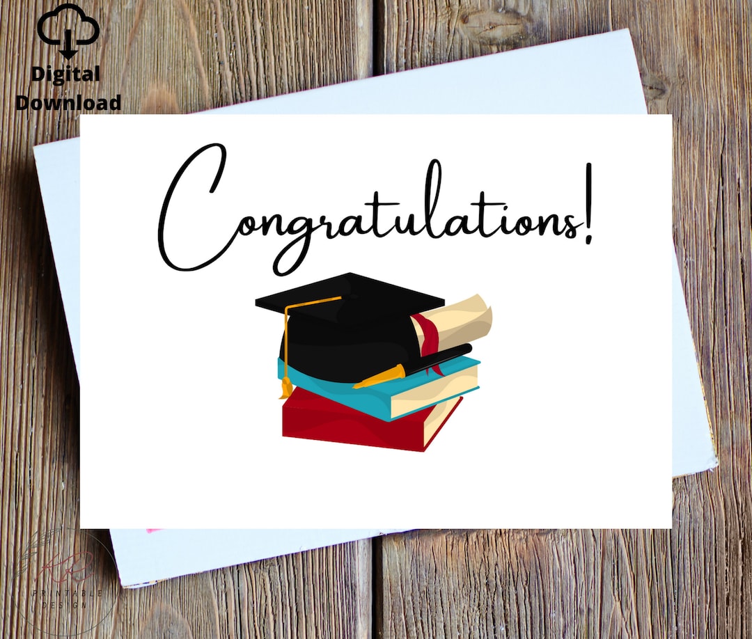 Class of 2023 Graduation Card Printable, Graduation Card for 2023 ...