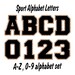 Baseball Letters and Softball Letters PNG, Baseball Sports, Softball ...