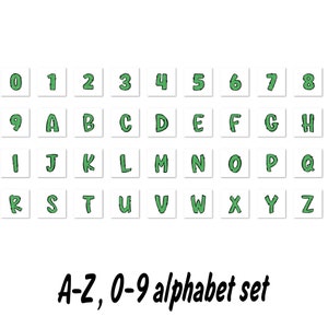 St. Patrick's Day Alphabet Png Files Bundle, St. Patrick's Day Doodle ...