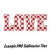 Red Checkered Valentine Alphabet and Numbers ,retro Alphabet Letters ...