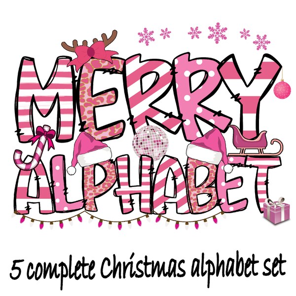 Christmas Font - Etsy