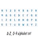 Easter Alphabet Doodle Letters PNG Bundle , Bunny, Easter Eggs, Alpha ...