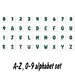 Animals Skin Alphabet Doodle Letters, Safari Bundle, Leopard, Zebra ...