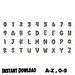 Cowhide and Turquoise Alphabet Doodle Letters, Clipart, Leopard Print ...