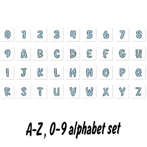 Summer Doodle Alphabet Bundle, Cute Summer Life PNG Letters ...