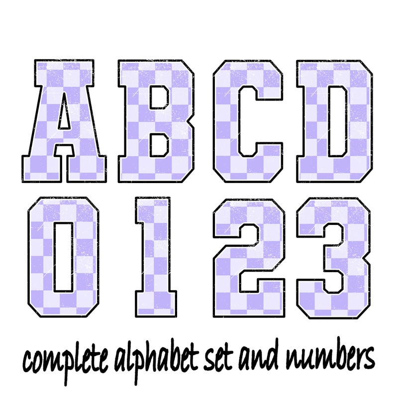 Racing Purple Letters - Etsy