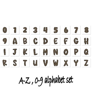 Football Alphabet Letters PNG Bundle, Football Sports Doodle Letters ...