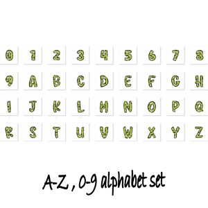 BUNDLE Halloween Alphabet PNG, Halloween Doodle, Halloween PNG Letters ...