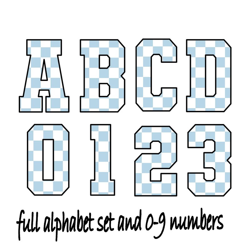 Checkered Print - Etsy