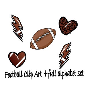 3bundle Football Alphabet Letters PNG ,football Sports Doodle Letters ...