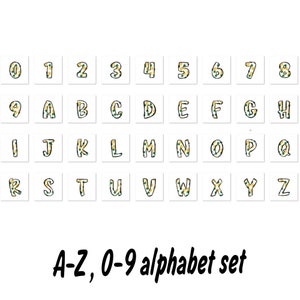 Summer Doodle Alphabet Bundle, Cute Summer Life PNG Letters ...