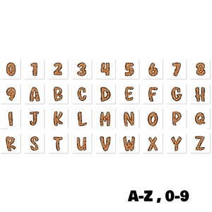 Safari Animals Skin Alphabet Doodle Letters, Bundle, Leopard Print ...