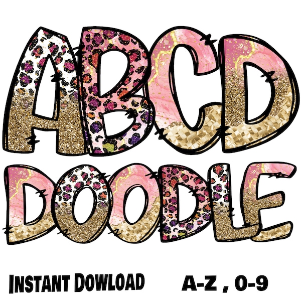 Pink Leopard Alpha Png - Etsy