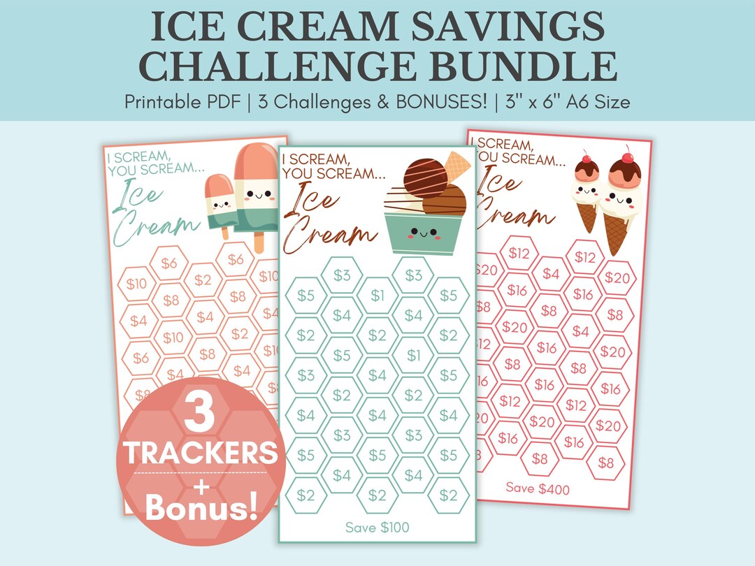 Low Income Savings Challenge Bundle | 52 Week Savings Tracker | Cash ...