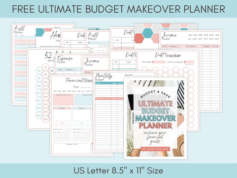 A6 Savings Challenge Printable Bundle | Monthly Money Trackers (PDF) - Etsy