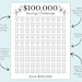 100000 Savings Challenge Printable 100,000 Savings Challenge 100 ...