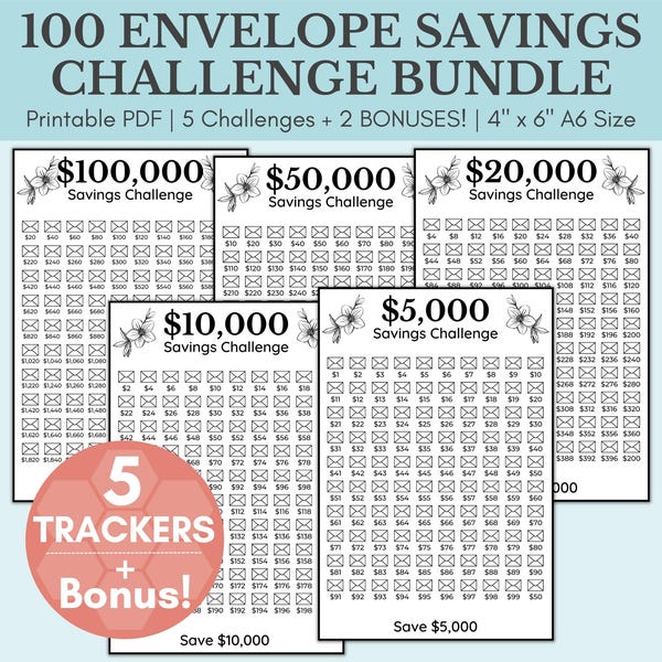 Savings Challenge - Etsy