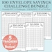 Savings Challenge Printable Savings Challenge Bundle US Letter Sized ...
