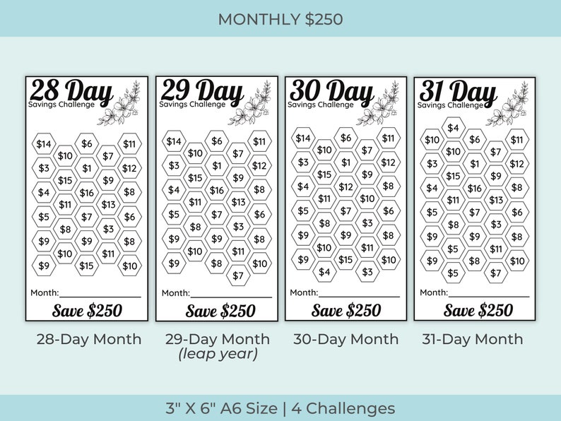 Ultimate Savings Challenge Bundle Savings Challenge - Etsy