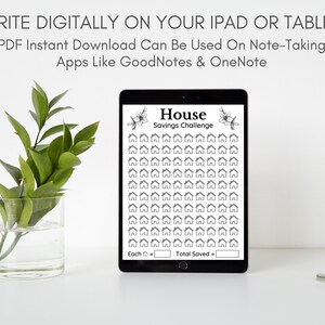 House Savings Challenge Printable New House Savings Chart House Savings ...