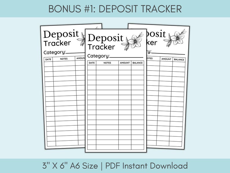 26 Week Savings Challenge Printable | Biweekly Tracker, Cash Envelope ...
