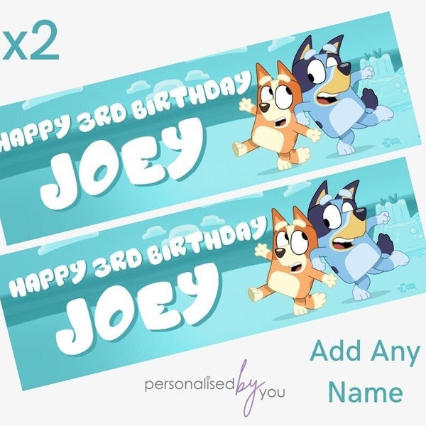 Bluey Custom Poster - Etsy UK