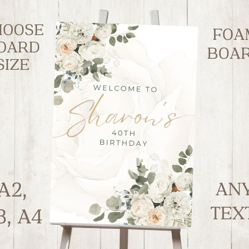 A1 Sign Christening - Etsy UK