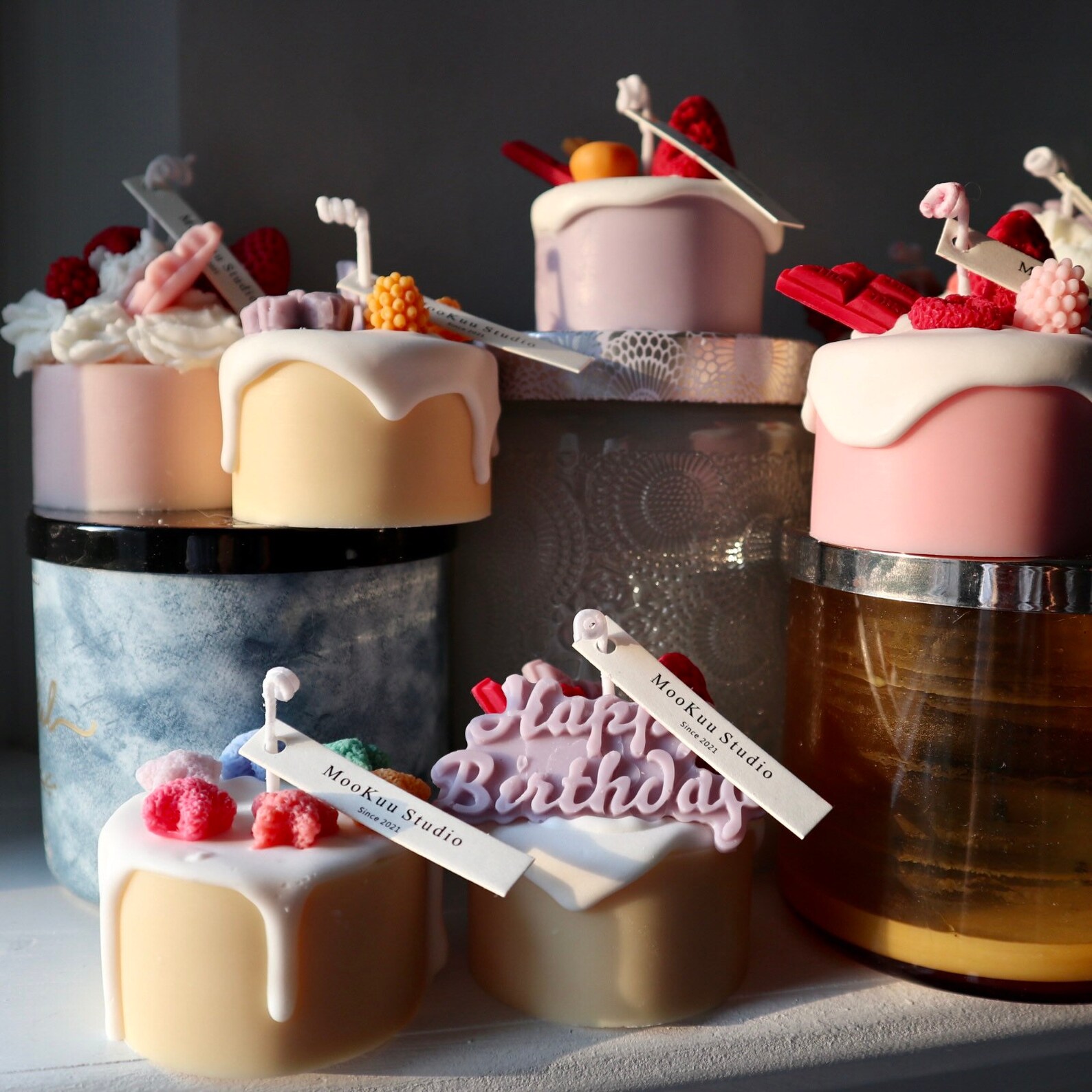 Cake Candlecupcake Candledessert Candleart Candlehome - Etsy Canada