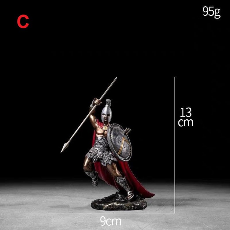 Roman Spartan Statue Best for Home Decor Office Decor Car - Etsy