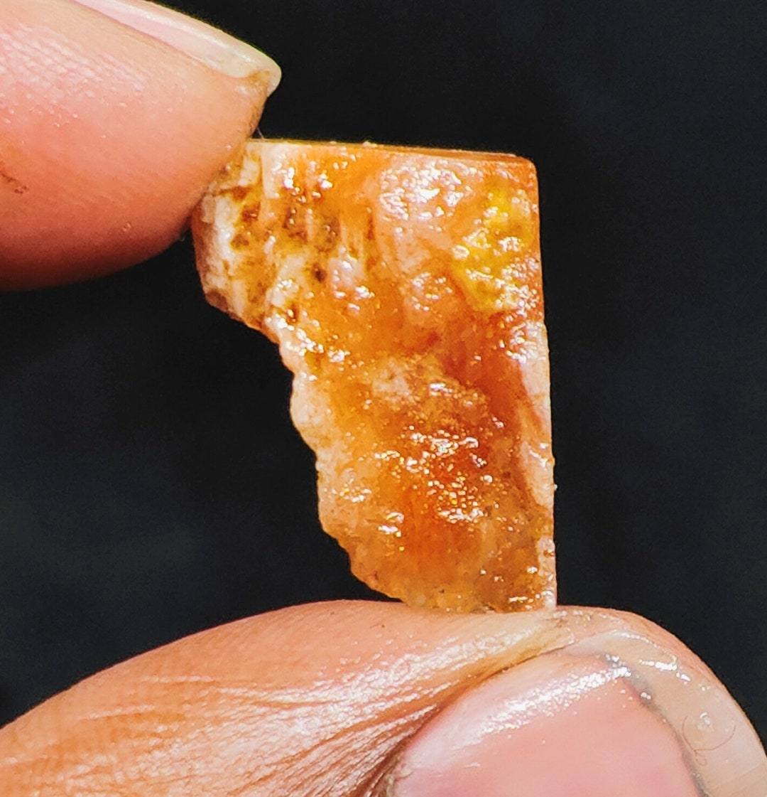 13 Carat, Sunstone Gemstone, Natural Sunstone Rough, Sunstone Crystal ...