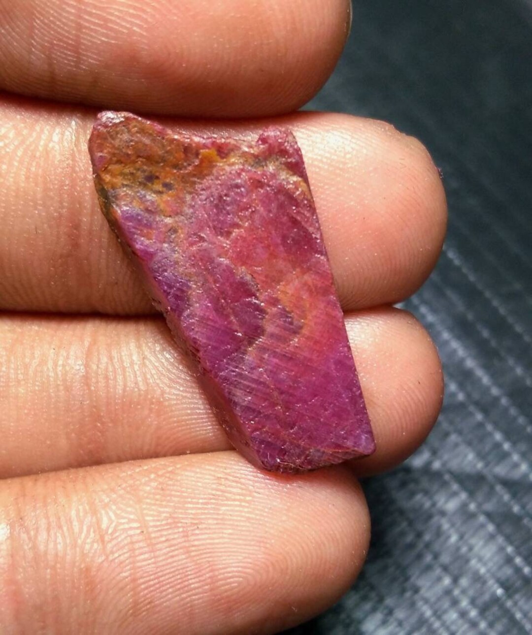15 CTS Natural Ruby Rough Slices Slabs Gemstone,ruby ,high Quality ...