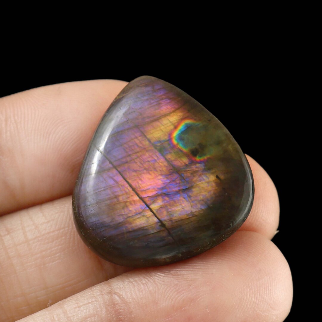 Spectrolite Unique Multi Rare Fire Labradorite Cabochon 27X24X6 Mm 37 ...