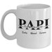 Papi Regalo Para Papi Dia Del Padre Regalo Taza Para Cafe - Etsy