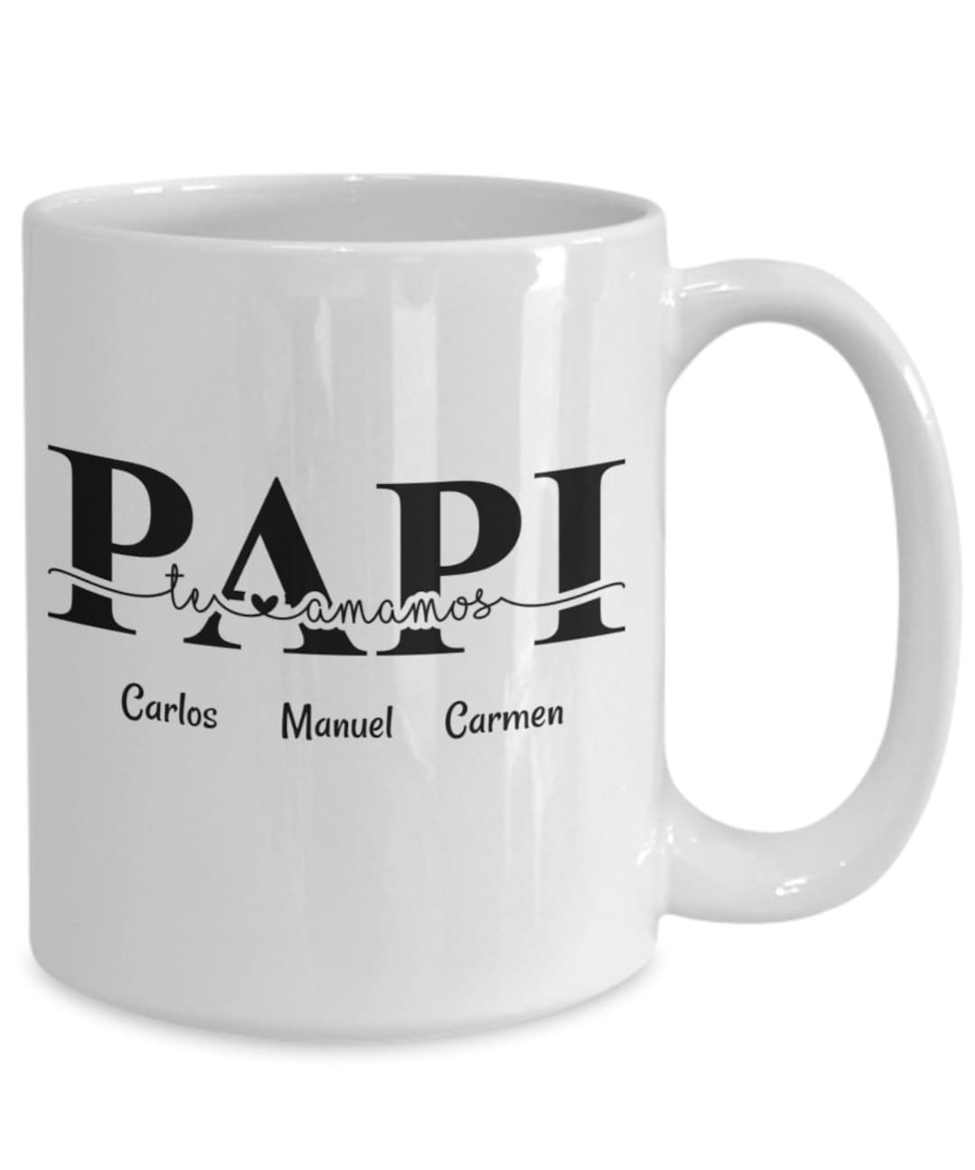 Papi Regalo Para Papi Dia Del Padre Regalo Taza Para Cafe - Etsy