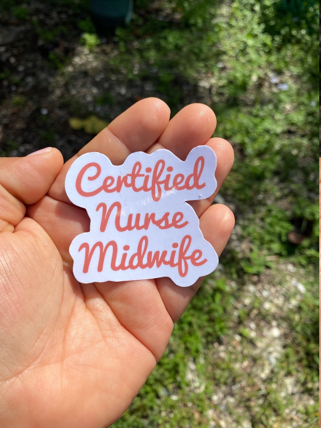Certified Nurse Midwife Sticker - Etsy