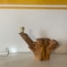 Free Standing Wooden Rustic Olive Tree Table Lamp - Etsy