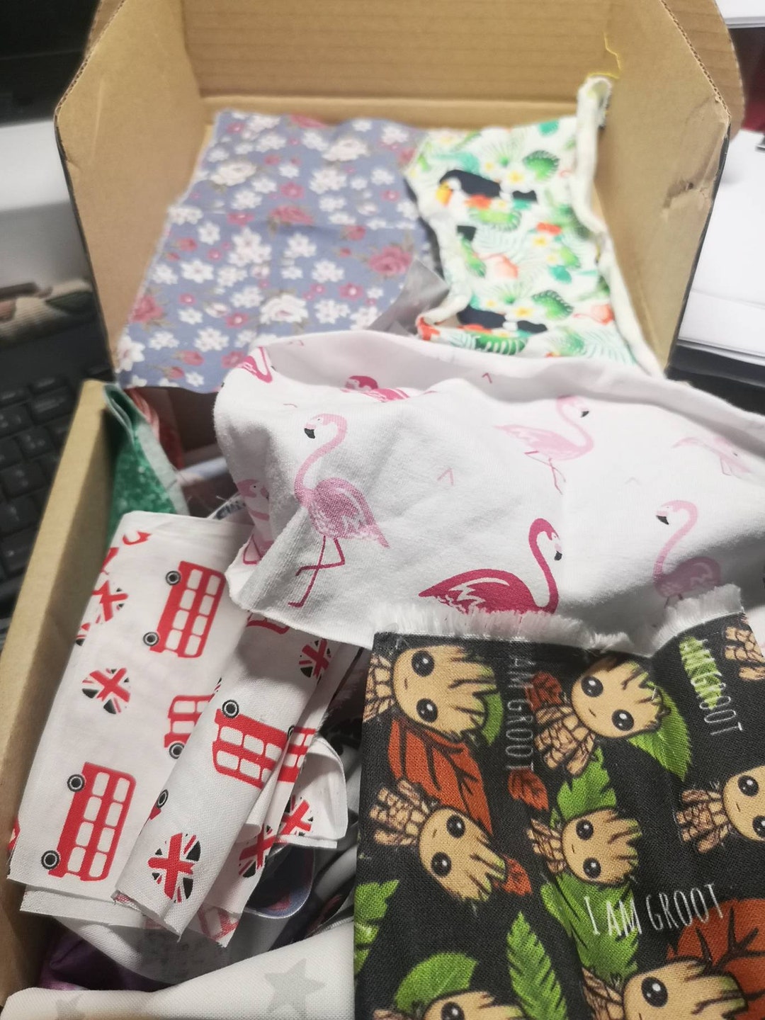 Scrap Bundle - Random Fabrics - 100g - Etsy
