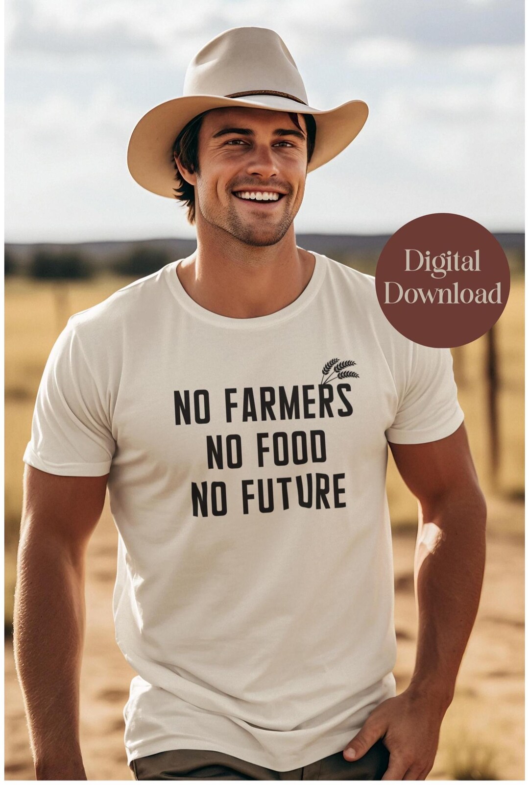 No Farmers No Future T-shirt Design, Farming SVG (digital Download) - Etsy