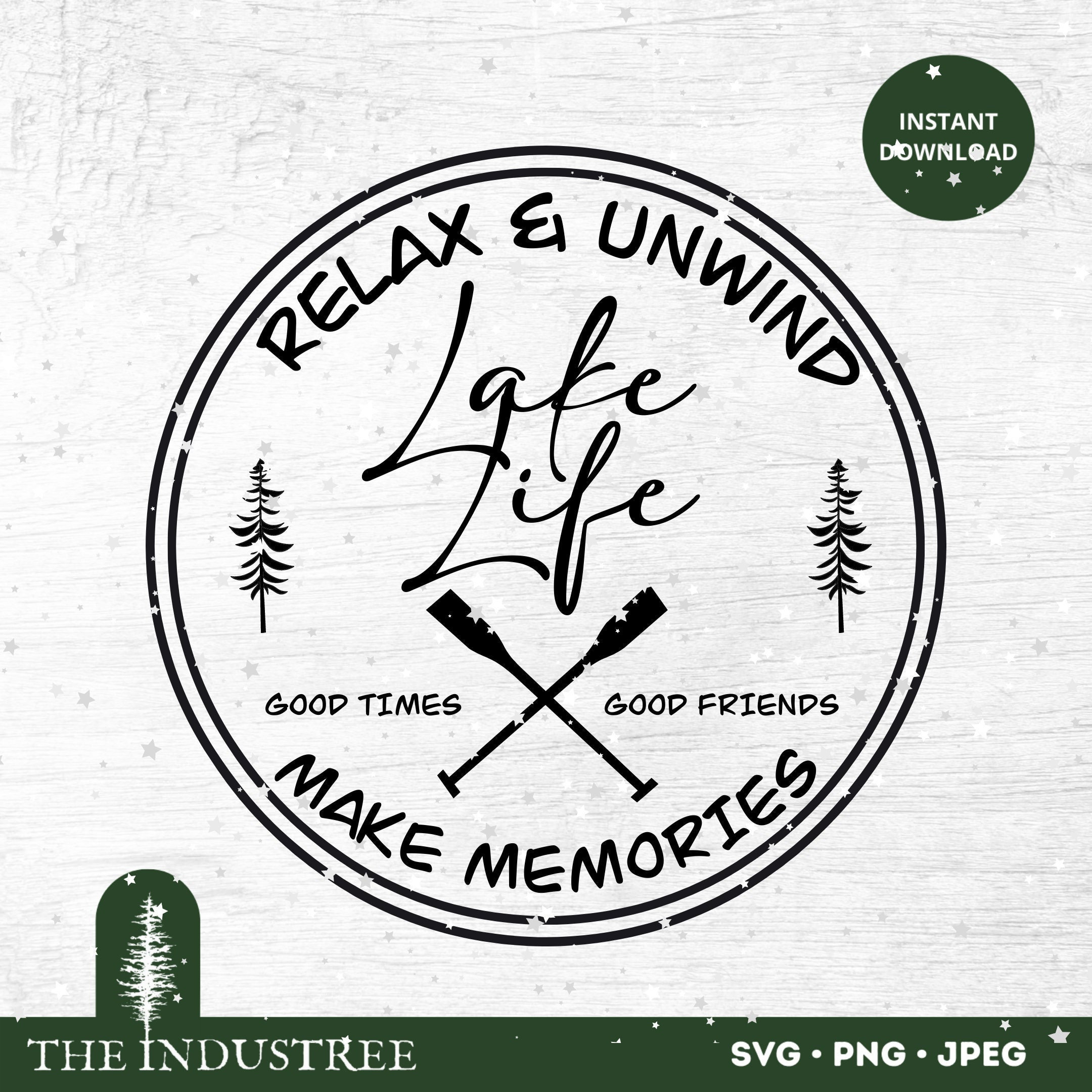 Scrapbooking Digital Download Farmhouse Sign Cottage Decor Vacation SVG ...