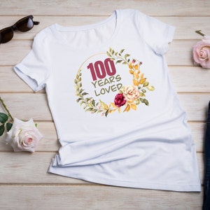 100 Years Loved Svg 100th Birthday Svg 100 Years Old - Etsy
