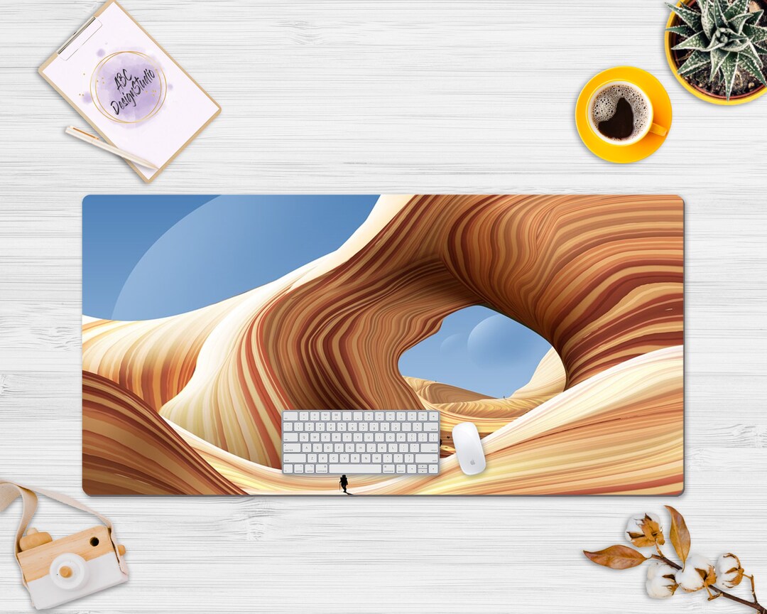 Antelope Canyon Art Desk Mat, Extra Large Desk Mat, Gaming Mouse Pad ...