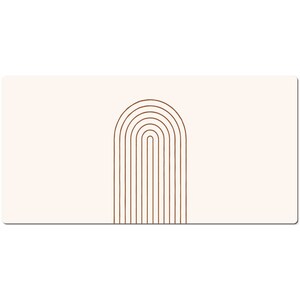 Rainbow Boho Desk Mat, Cute Desk Mat, Extra Large Desk Mat, Gaming ...