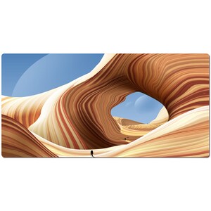 Antelope Canyon Art Desk Mat, Extra Large Desk Mat, Gaming Mouse Pad ...