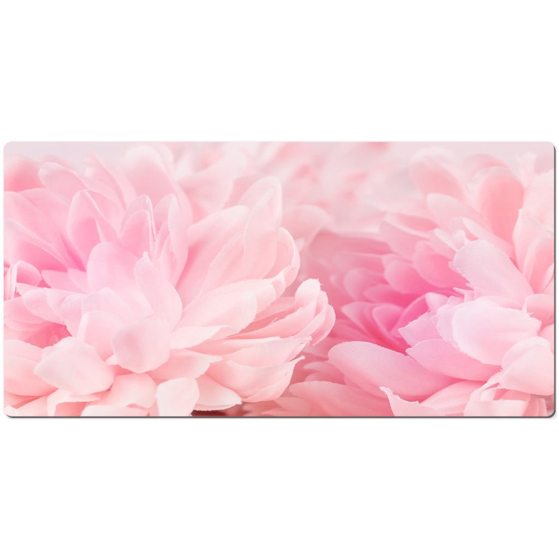 Floral Pink Desk Mat Cute Large Cute Desk Pad Extra Large | Etsy