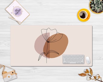 Rainbow Boho Desk Mat Cute Desk Mat Extra Large Desk Mat | Etsy