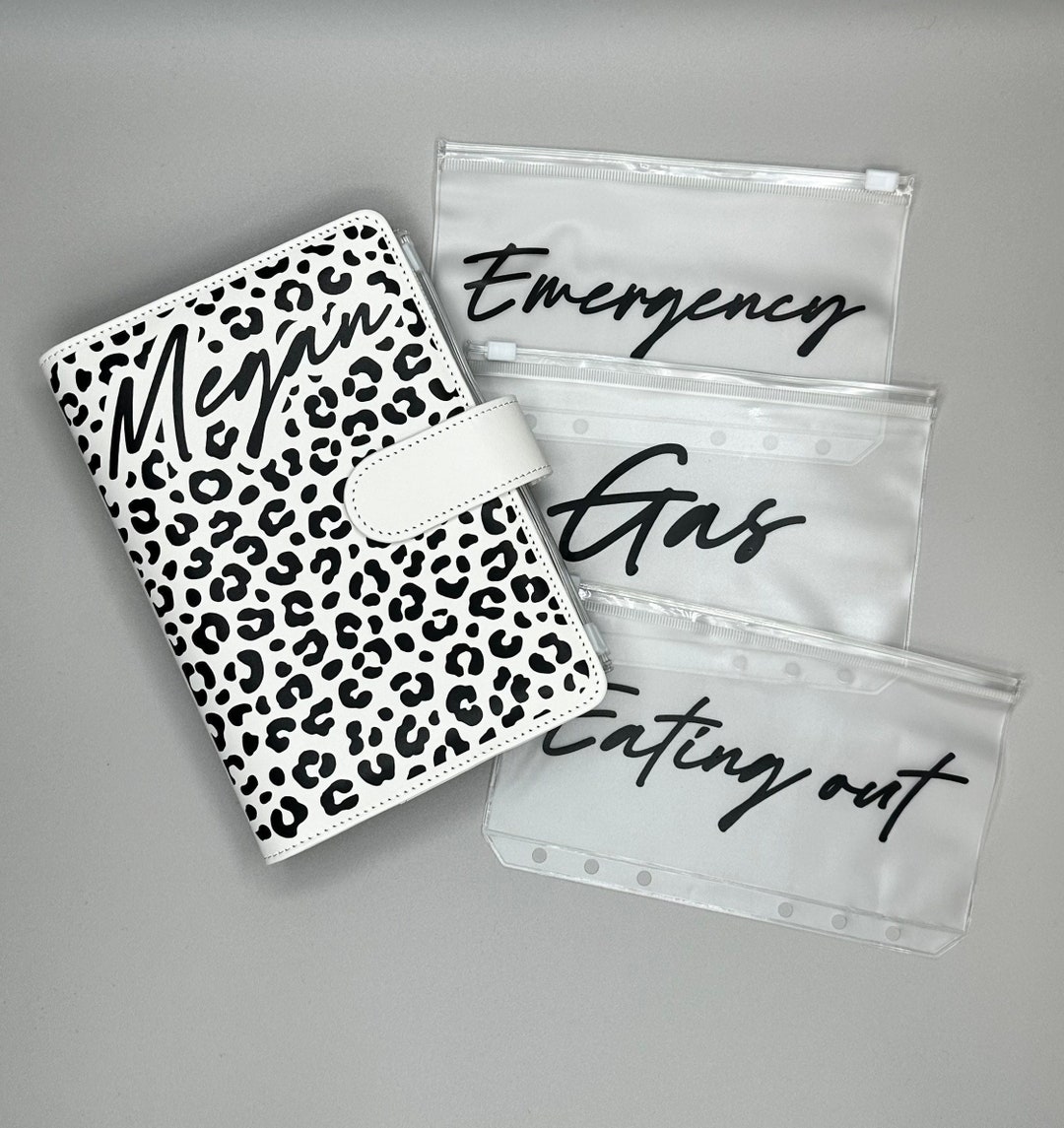 Leopard Budget Binder With Envelopes | Cheetah Print Budget Binder ...