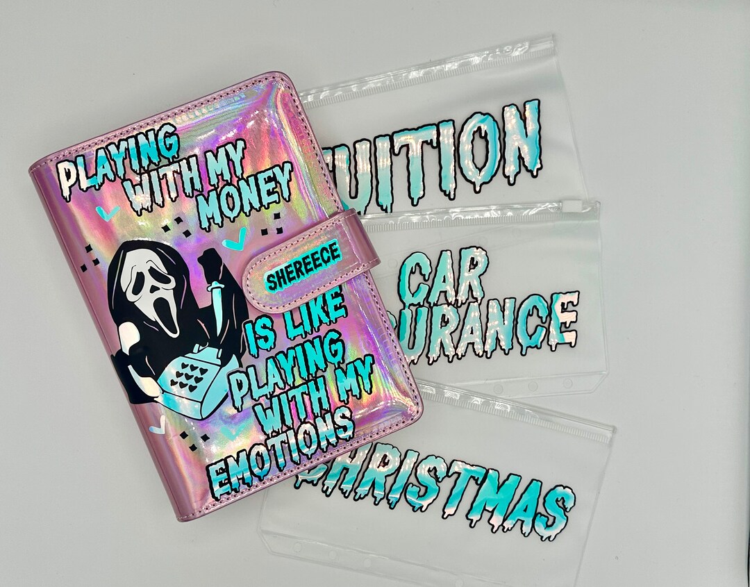Horror Ghost Budget Binder | Playing With My Money | Cash Envelopes ...