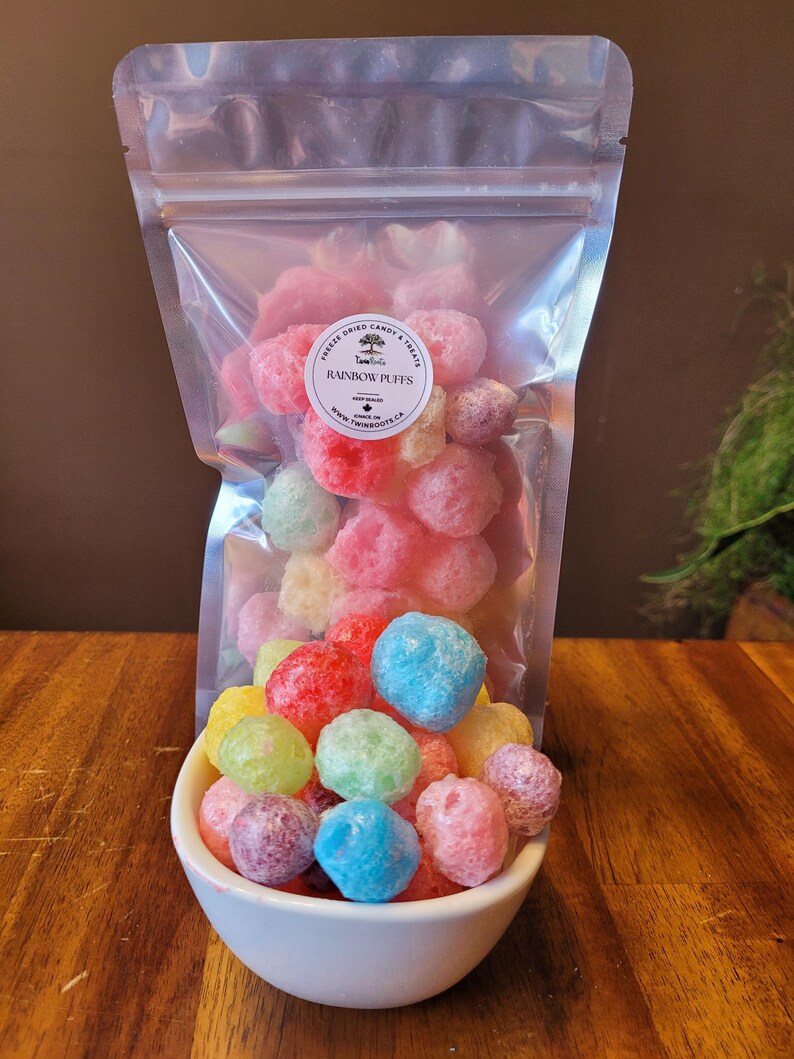 Freeze Dried Rainbow Puffs - Etsy