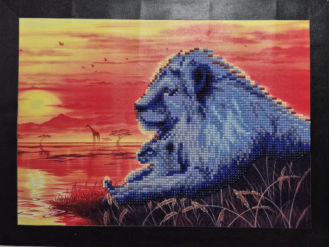 Father and Son Completed 5D Diamond Painting - Etsy