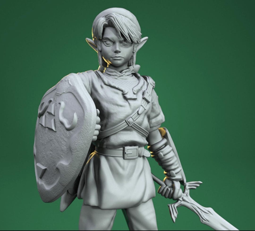 The Legend of Zelda - Link - STL - Etsy Canada